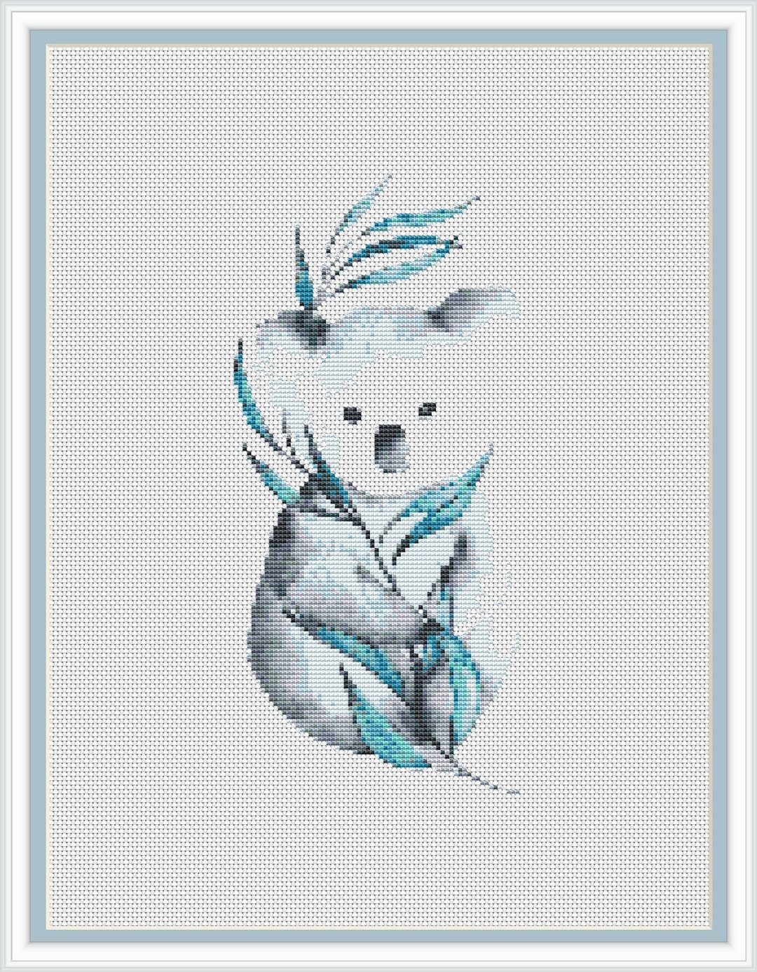 Koala Cross Stitch Pattern, Pdf Instant Download, Animal Handmade ...