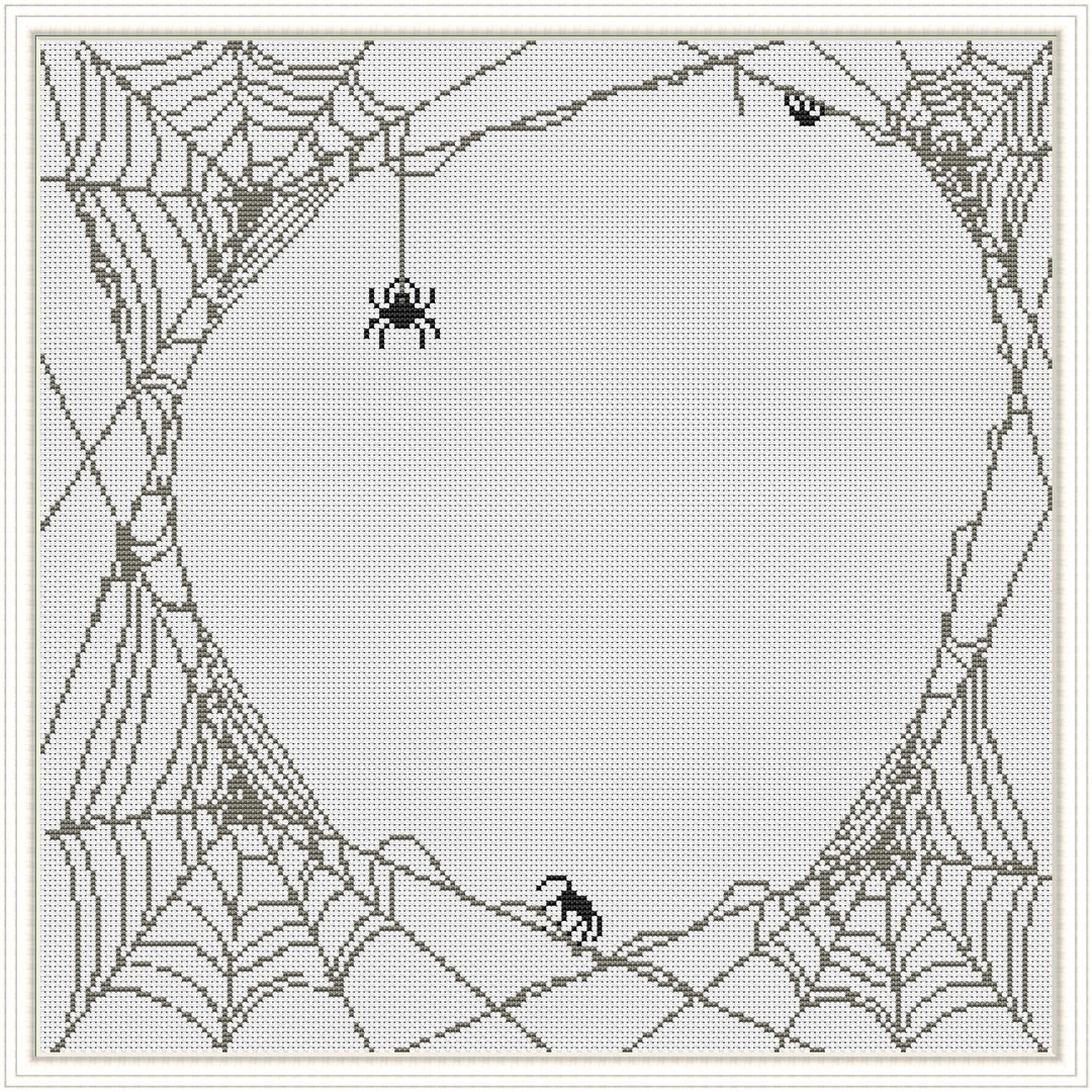 Spider Cross Stitch Pattern, Instant Download, Free Shipping, Cross ...