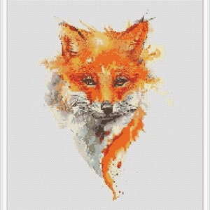 Fox Cross Stitch Pattern Instant Download PDF - Etsy