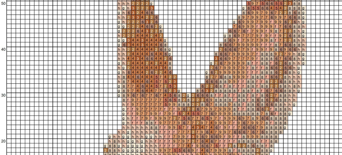 Rabbit Cross Stitch Pattern Free Shipping Cross Stitch Pdf - Etsy