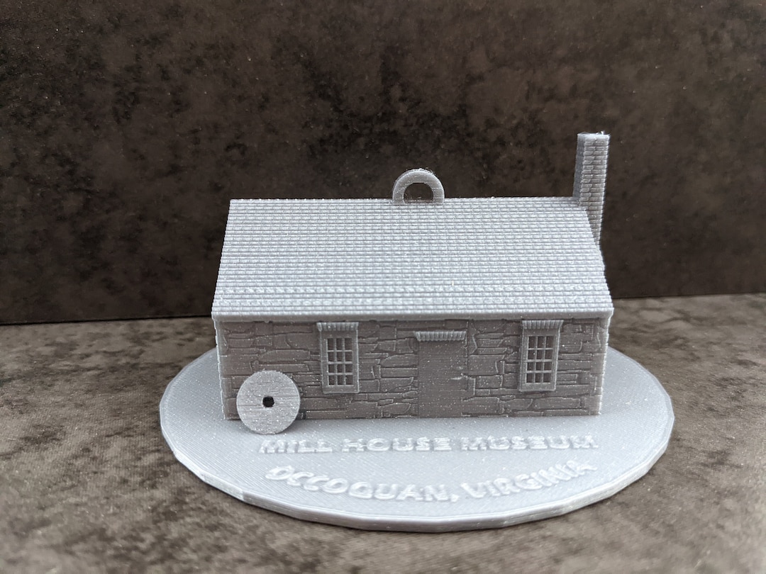 3D Printed Mill House Museum - Etsy