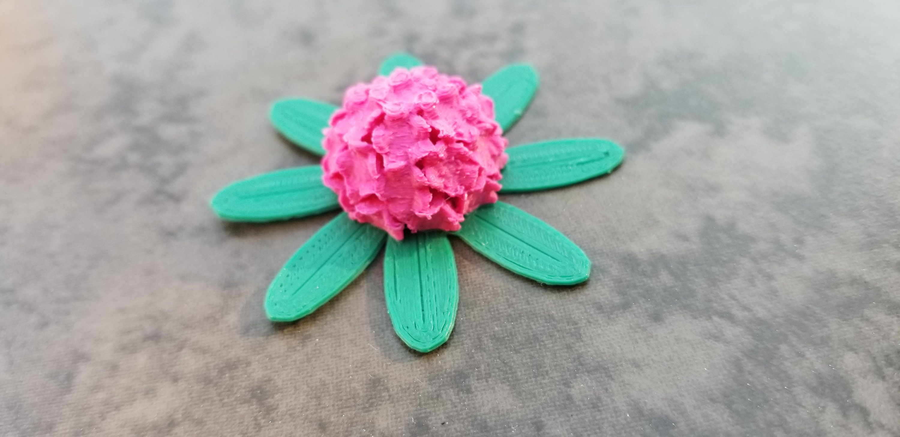 3D Printed Rhododendron Magnet - Etsy