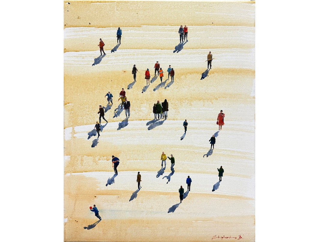 Shadows Descendants Original Acrylic Painting Canvas Art Figurative ...