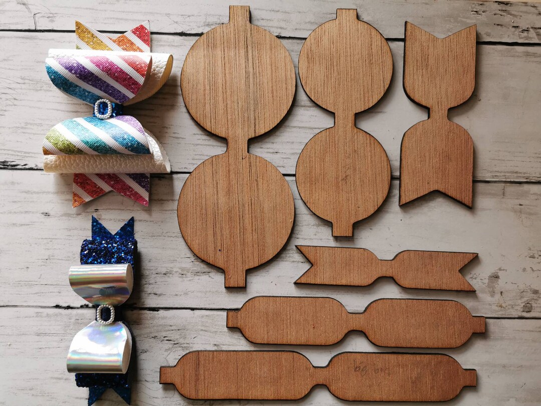 Lovely Big Bow Template. Wood Template. Bow Template Set. - Etsy