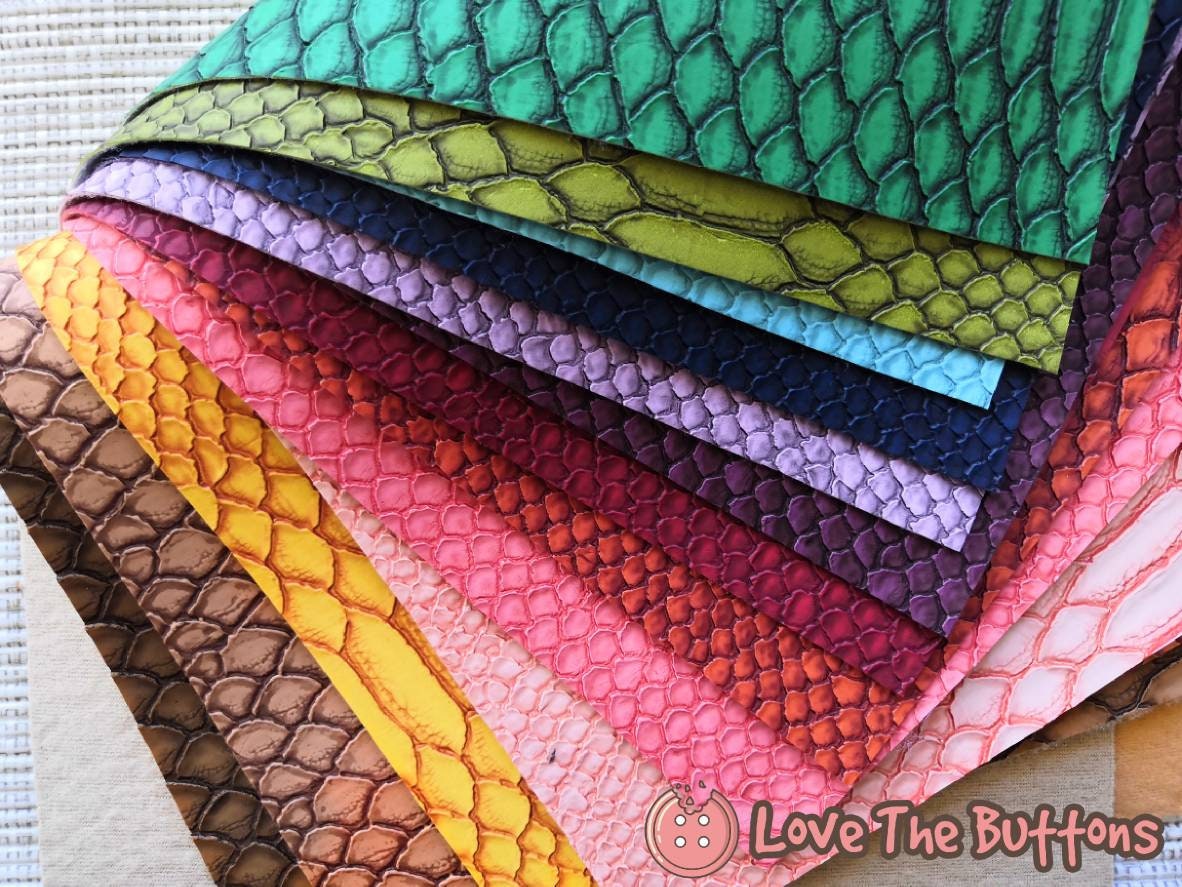 Lizard Skin Faux Leather A4 8 X 11.5 Inches 20cm X 29cm | Etsy