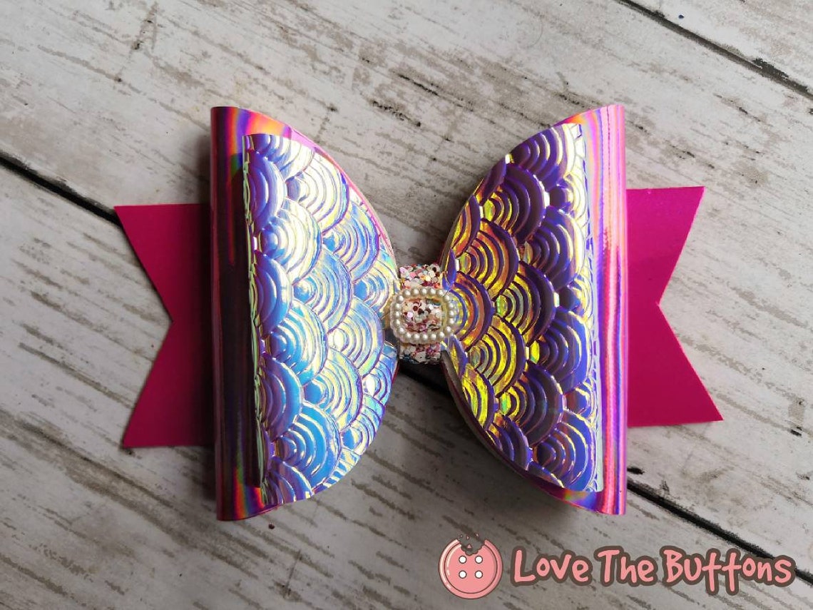 Big Bow Template and Lovely Bow Template for Bow Making, SVG, PNG Bow ...