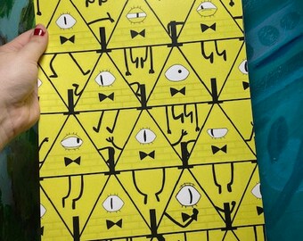 Bill Cipher Medallion - Etsy