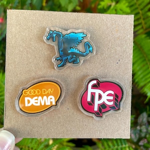 Twenty One Pilots Themed Acrylic Pins - Etsy