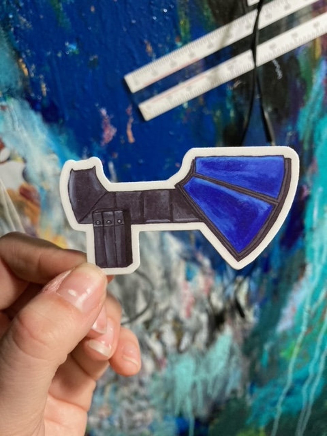 Captain Rex Pauldron Sticker - Etsy