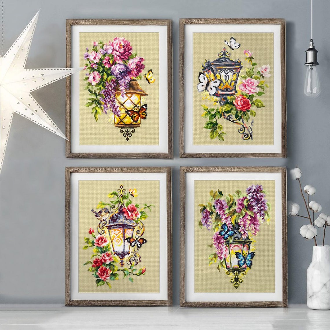 Cross Stitch Kit MAGIC NEEDLE Light of Hope Christmas Gift - Etsy