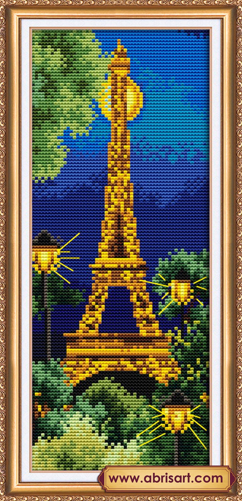 Paris - Cross Stitch Kit by Abris Art - Etsy
