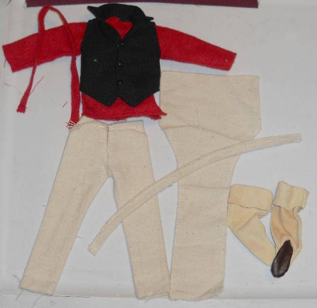 Custom Native American Lipan Apache Clothing Accessory Set for 12" 12 ...