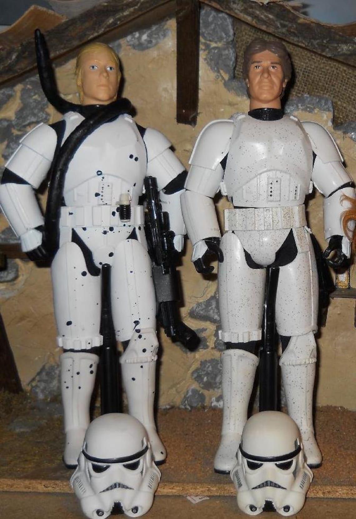 Star Wars Luke Skywalker and Han Solo in Stormtrooper Disguise - Etsy