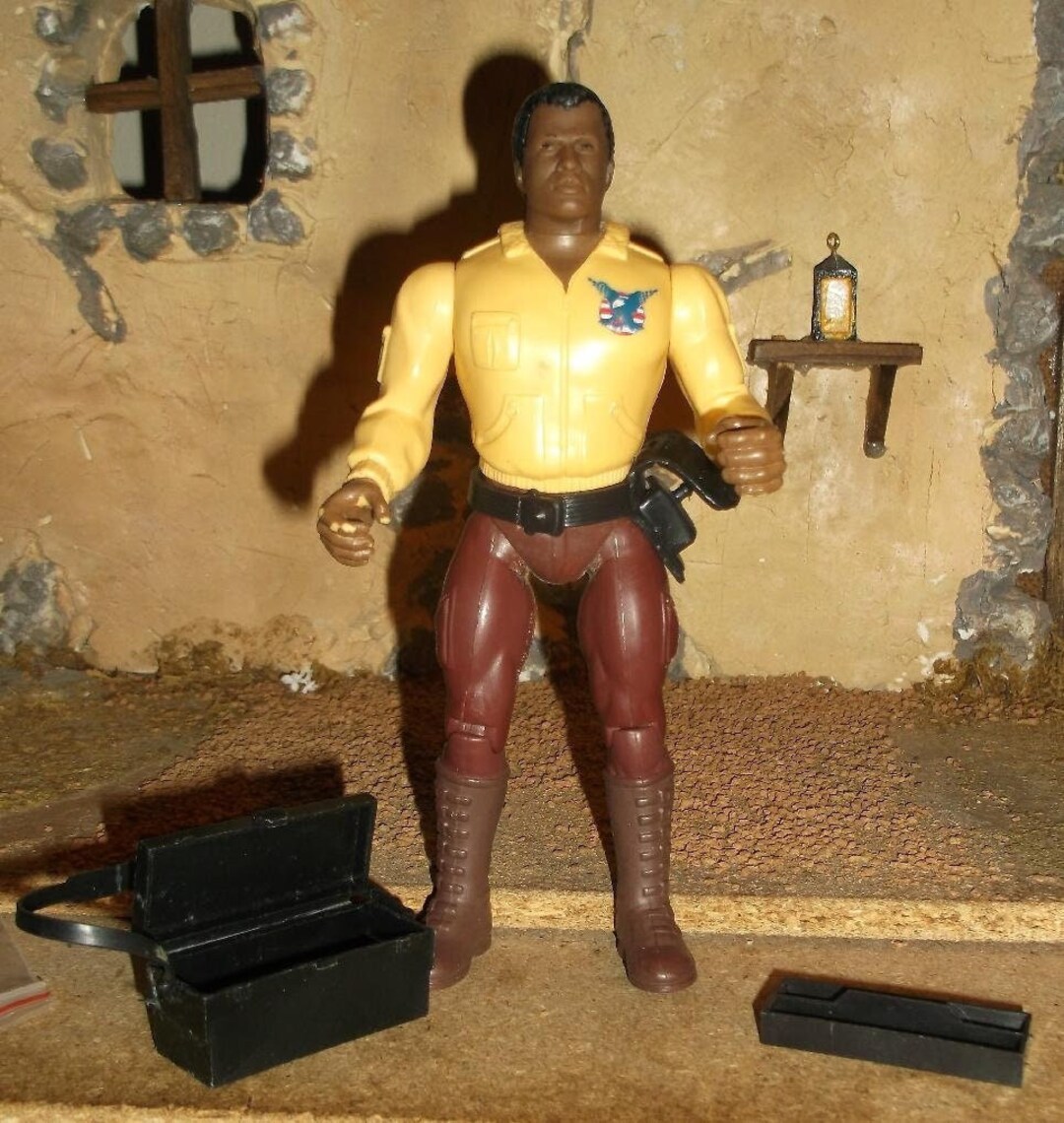 Anabasis Coleco RAMBO Forces of Freedom Colonel Eddie Hayes With Tools ...