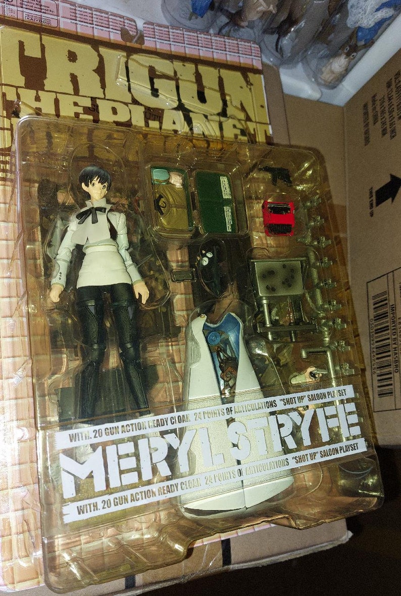 TRIGUN the Planet Gunsmoke MERYL STRYFE Action Figure by - Etsy