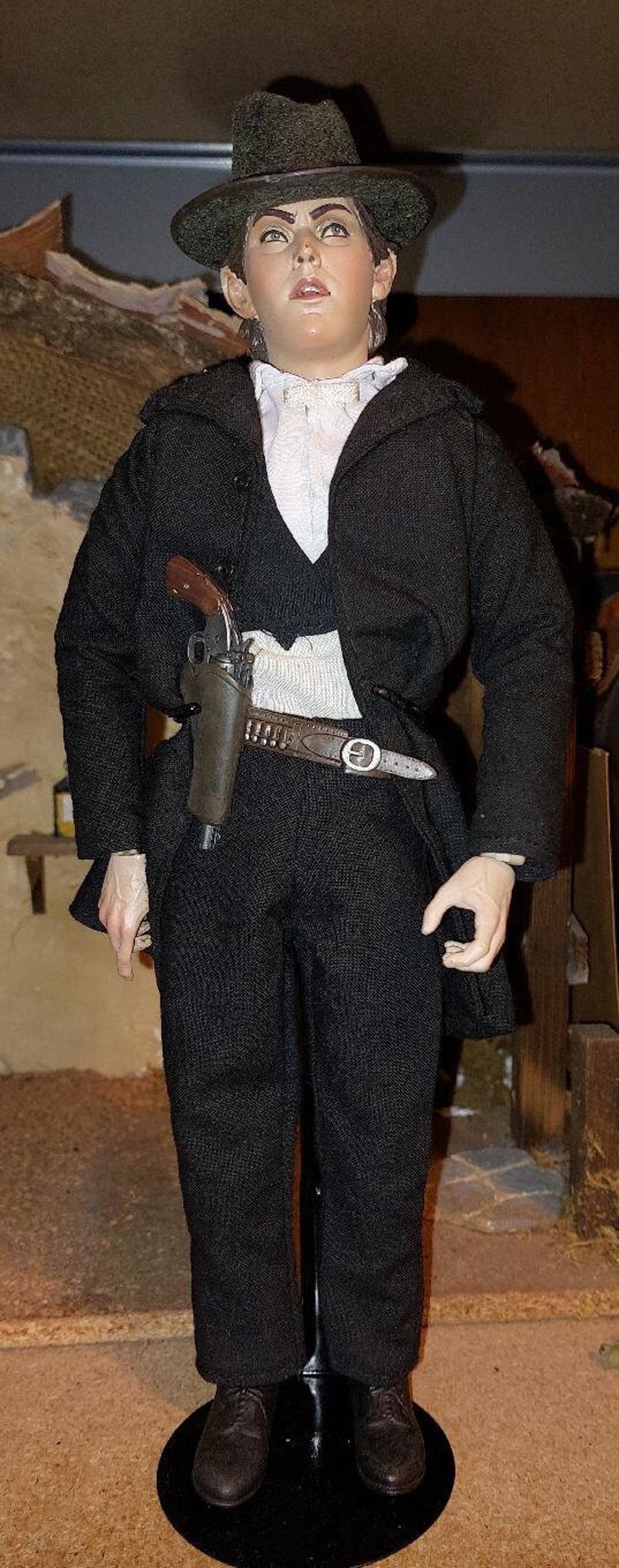 Custom Old West Cowboy Gunfighter Billie the Kid Action Figure - Etsy