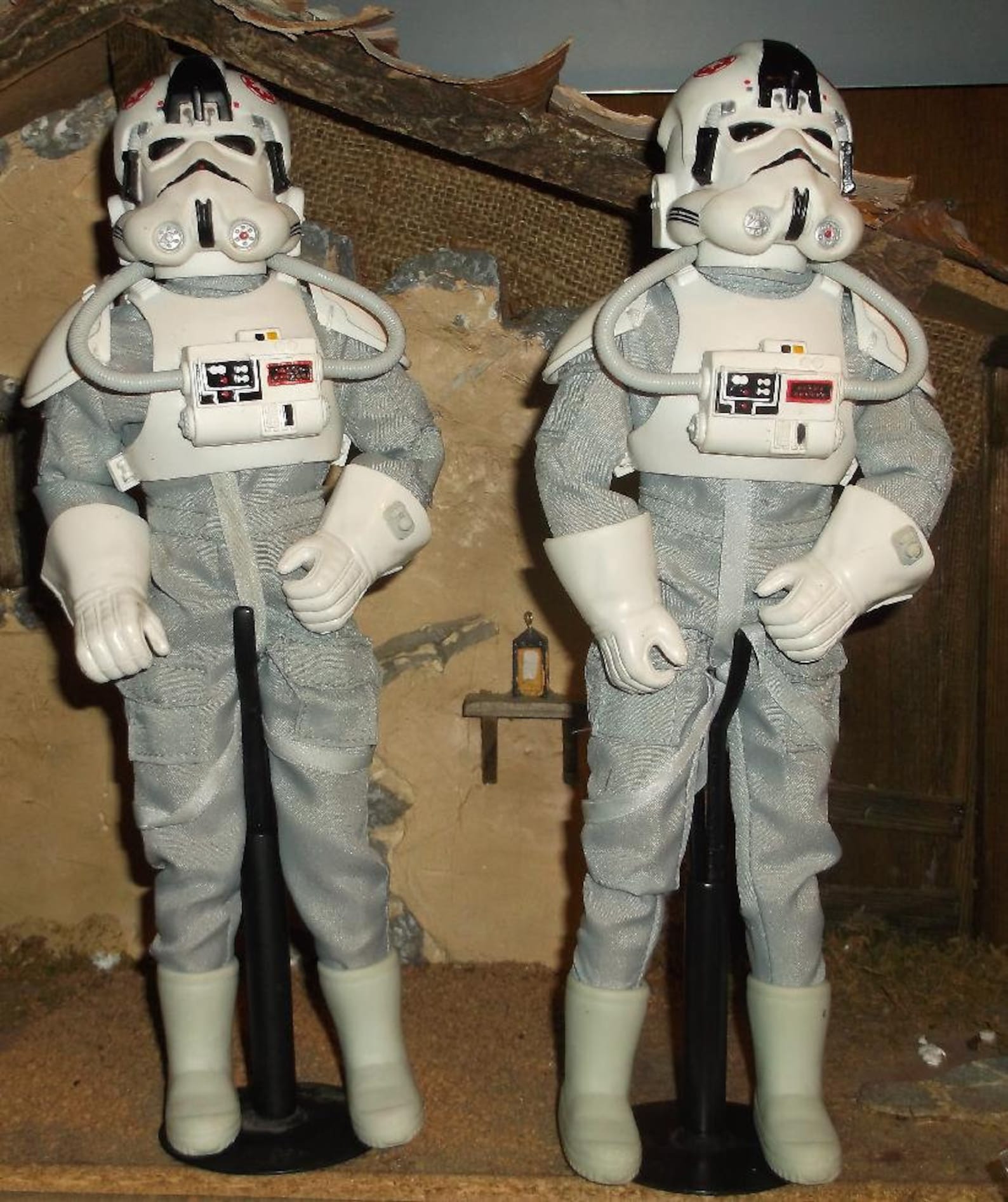 Star Wars 12 Inch AT AT Driver / Pilots Action Figure LOT of 2 - Etsy