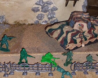 Toy Plastic Army Men - Etsy