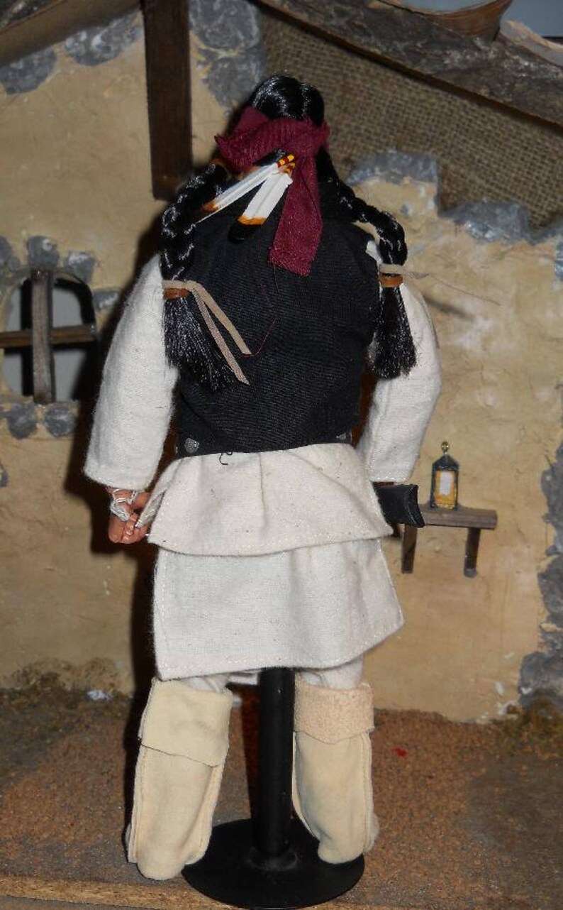 Custom Native American Lipan Apache Clothing Accessory Set for - Etsy