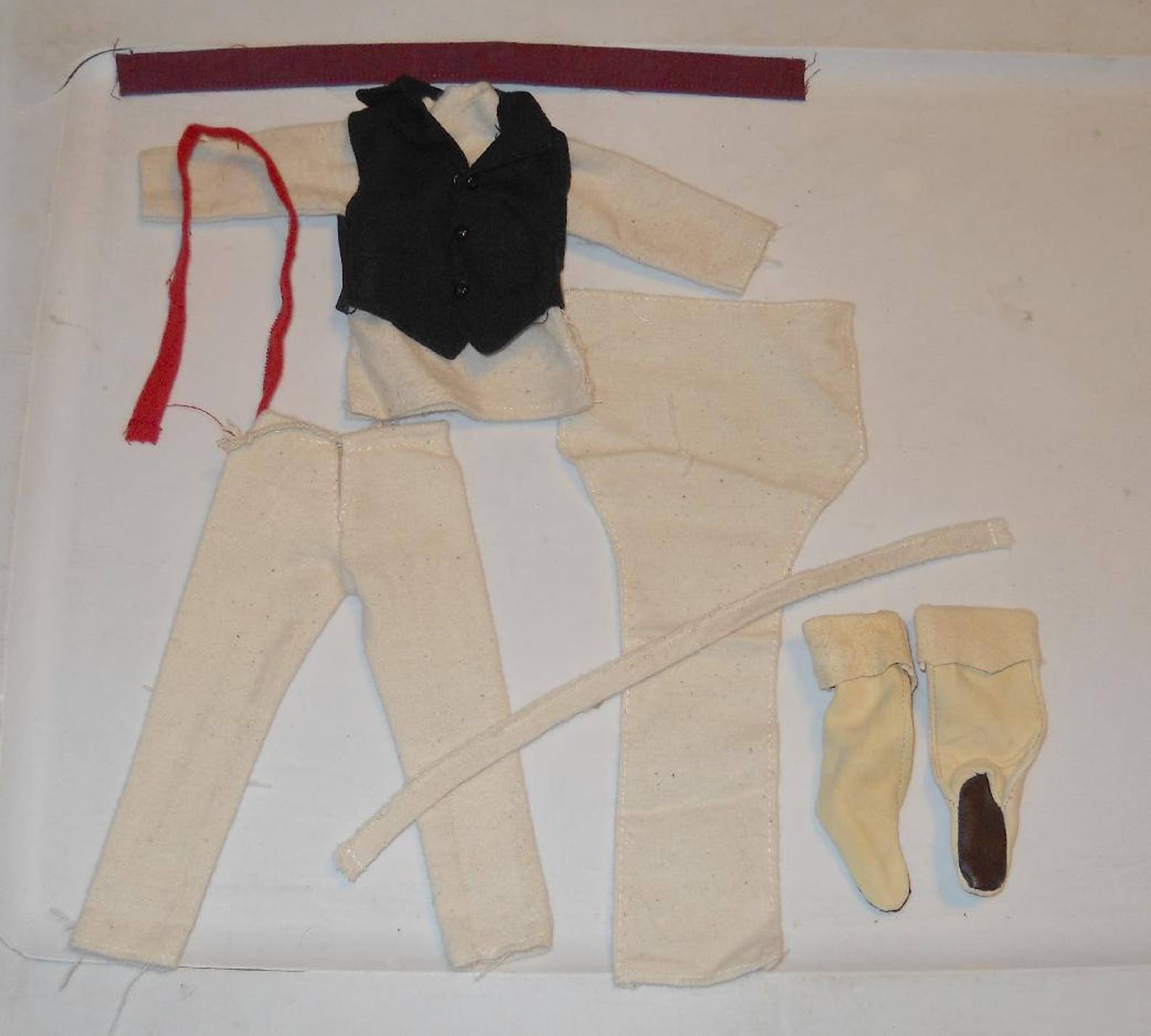 Custom Native American Lipan Apache Clothing Accessory Set for - Etsy