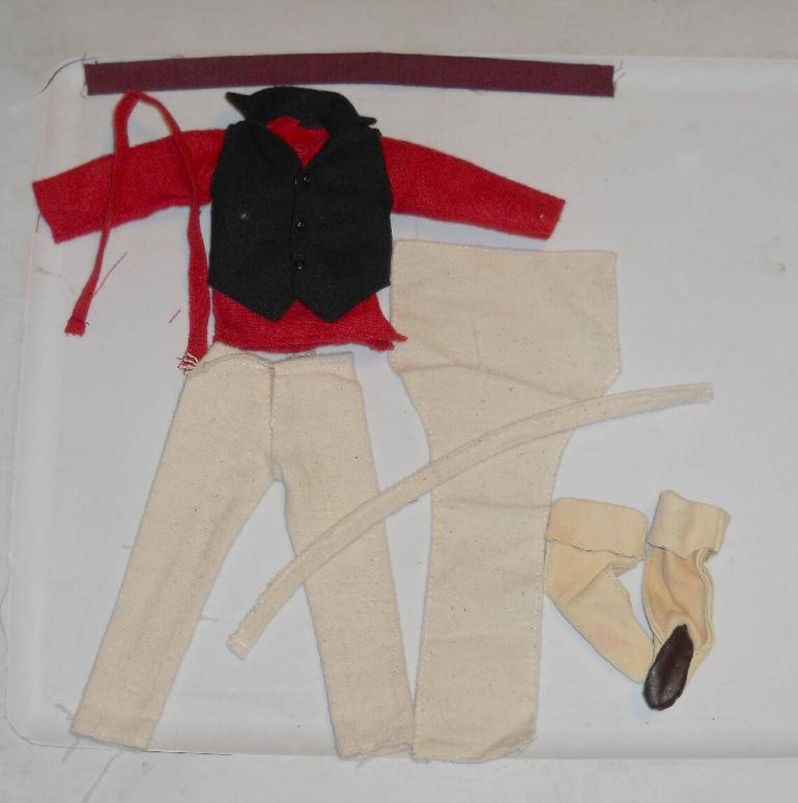 Custom Native American Lipan Apache Clothing Accessory Set for | Etsy