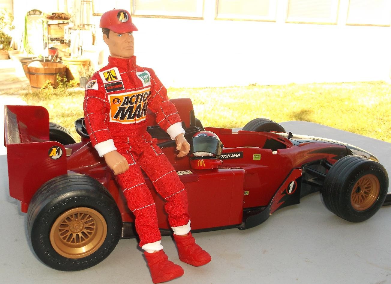 1/6 Action Man Formula One Race Car con piloto | Etsy
