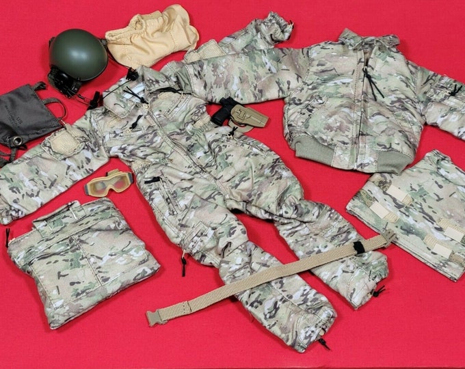 1/6 Scale Modern Armored Vehicle / Tank Crewman Uniform and Equipment ...