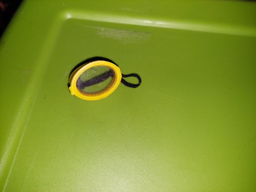 Vintage GI Joe Adventure Team Missile Recovery Yellow Scuba Mask - Etsy