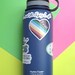 Disability Pride Heart Sticker 1 Piece Laptop Water Bottle - Etsy