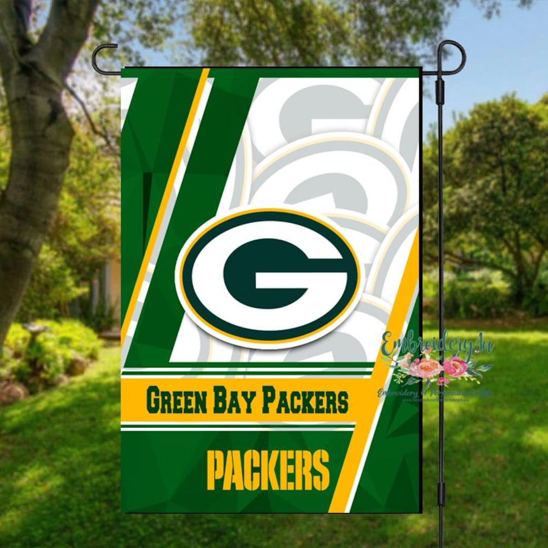 Green Bay Packers Flag|packers Garden Flag|green Bay Football Flag ...