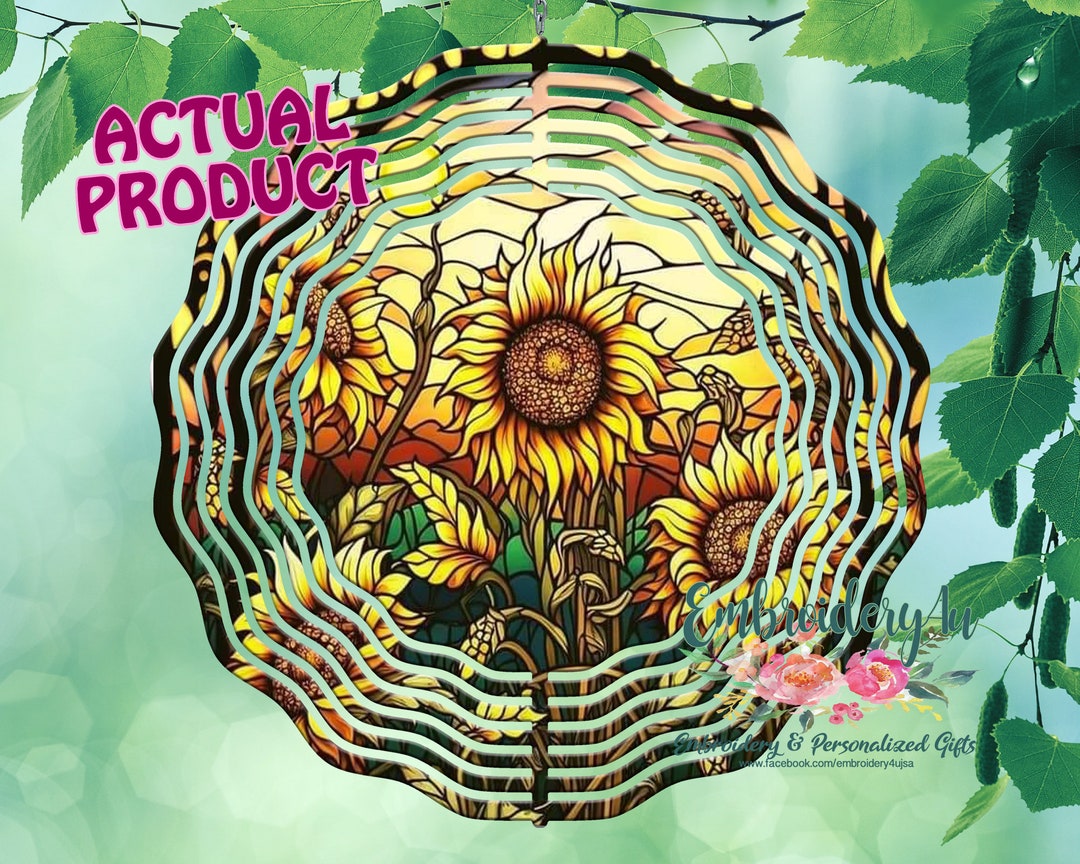 Sunflower Wind Spinner|sunflower Decoration|sunflower Wind Decoration ...
