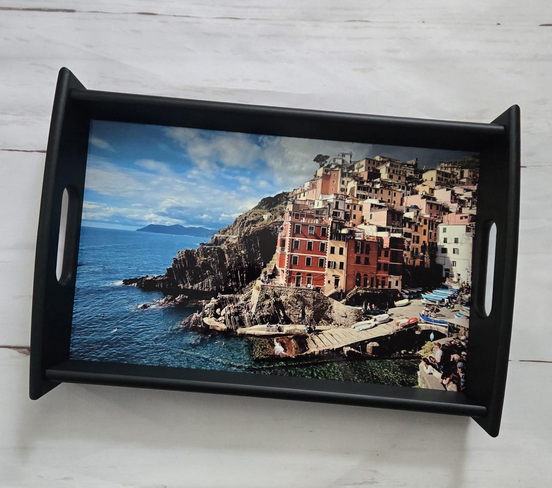 Custom Photo Serving Tray | Wooden Serving Tray | Photo Gift | Wedding ...