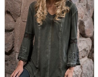 Embroidered Tunic - Etsy