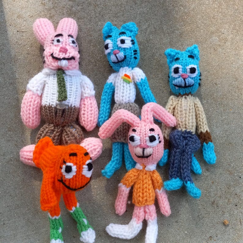 Amazing World of Gumball Watterson Dolls - Etsy