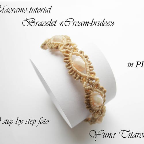 Macrame Tutorial. Bracelet fantasy - Etsy