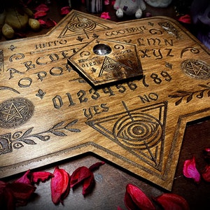 Ouija Board "the Eye of Prophecy" - Occult Wicca Divination Magic ...
