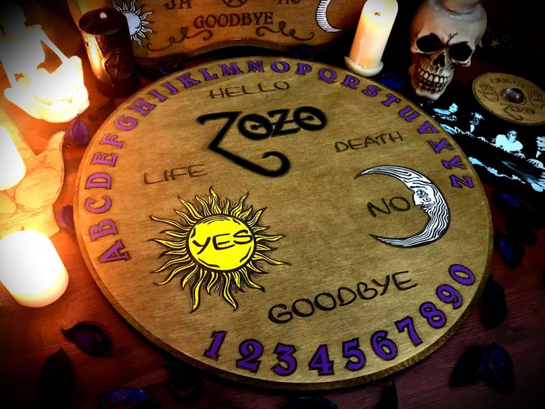 Ouija Board "zozo" -- Occult Paganism Wicca Divination Magic Witchcraft ...