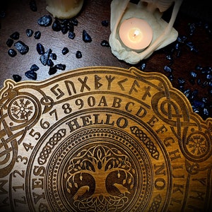 Ouija Board "celtic Spirit" -- Occult Paganism Wicca Divination ...