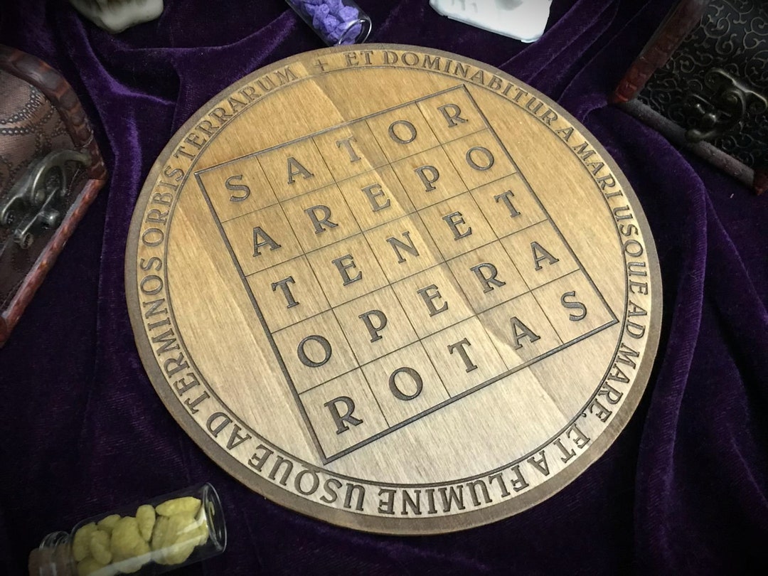 Sator Magic Square - Arepo - Tenet - Opera - Rotas - Religion - Magic ...