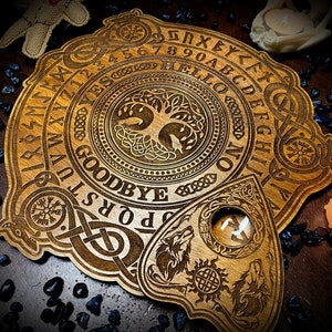 Ouija Board "celtic Spirit" -- Occult Paganism Wicca Divination ...