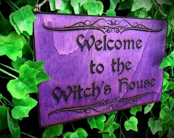 Wiccan Welcome Sign - Etsy