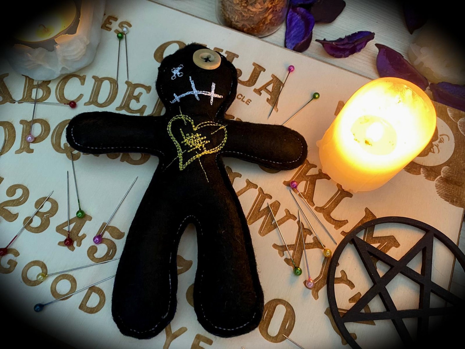 Bambolina Voodoo della strega strega stregoneria paganesimo - Etsy Italia