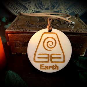 Pendant "earth" Paganism Pagan Witch Witchcraft Esoterism Laser ...