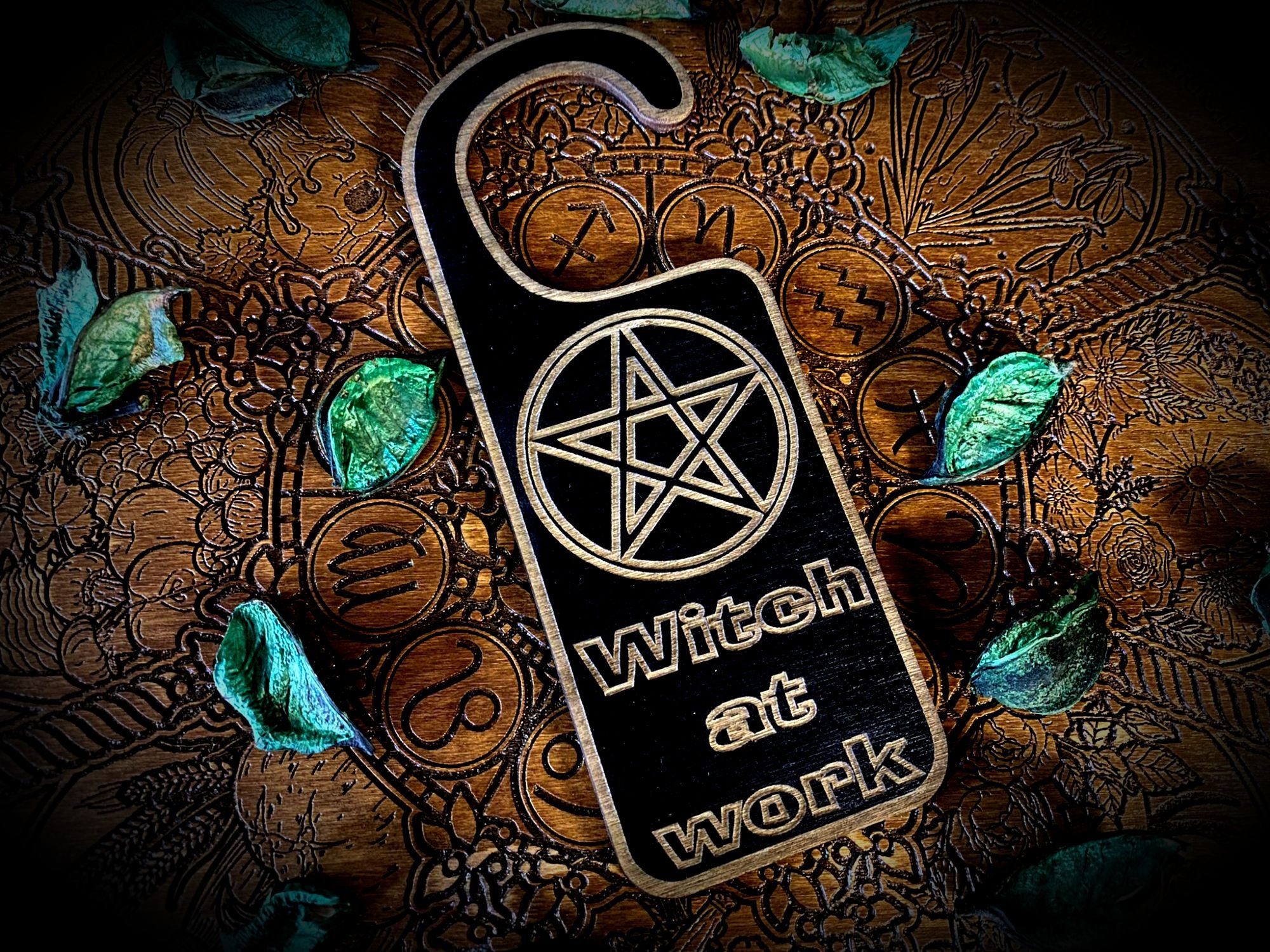 Esoteric Hangers Door Wicca Wiccan Esoterism Magic Pagan | Etsy