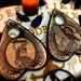 Engraved Wooden Planchettes for Ouija Board mr&mrs Muerte Paganism ...