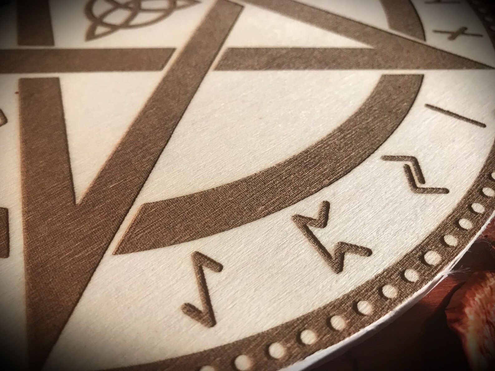 Pentakel van macht pyrografisch op hout wicca wicca heksen - Etsy Nederland