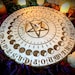 Pendulum Board / Ouija Board "pentacle" - Occult Paganism Wicca ...