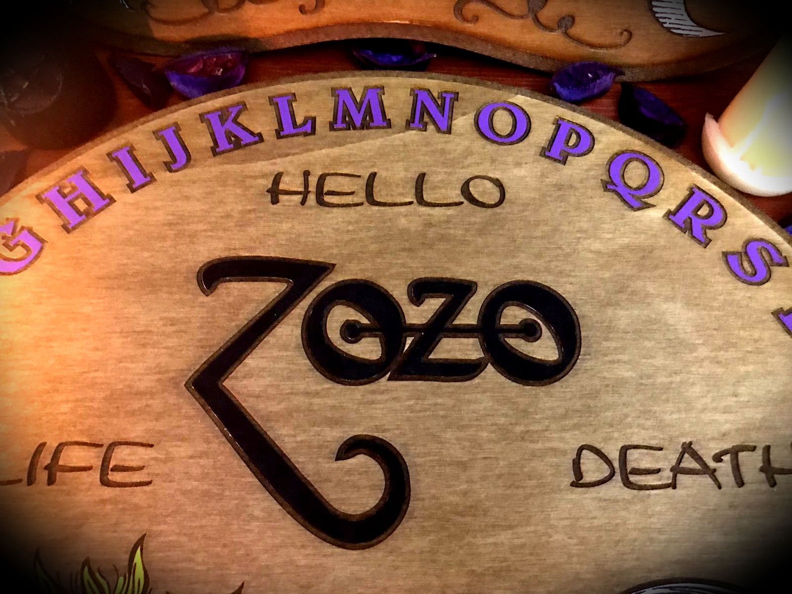 Ouija Board "zozo" -- Occult Paganism Wicca Divination Magic Witchcraft ...