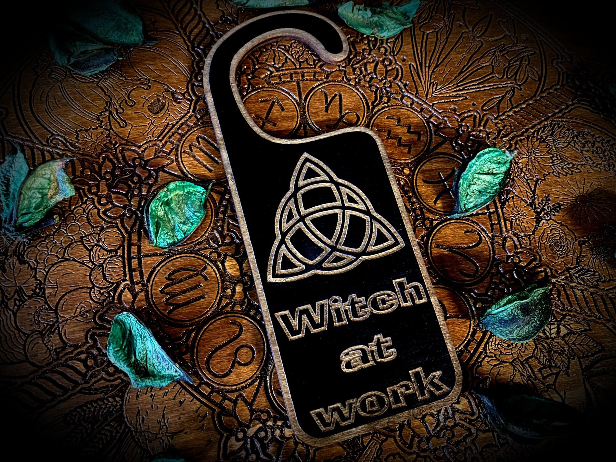 Esoteric Hangers Door Wicca Wiccan Esoterism Magic Pagan | Etsy