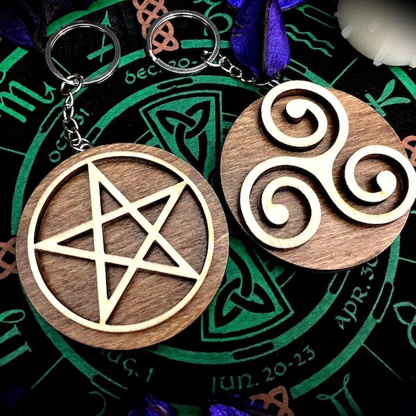 Pagan Keychain - Etsy